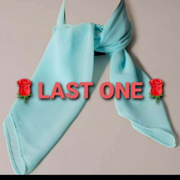 Tatyana | Accessories | Tatyana Vintage 95s Sky Blue 100 Polyester ...